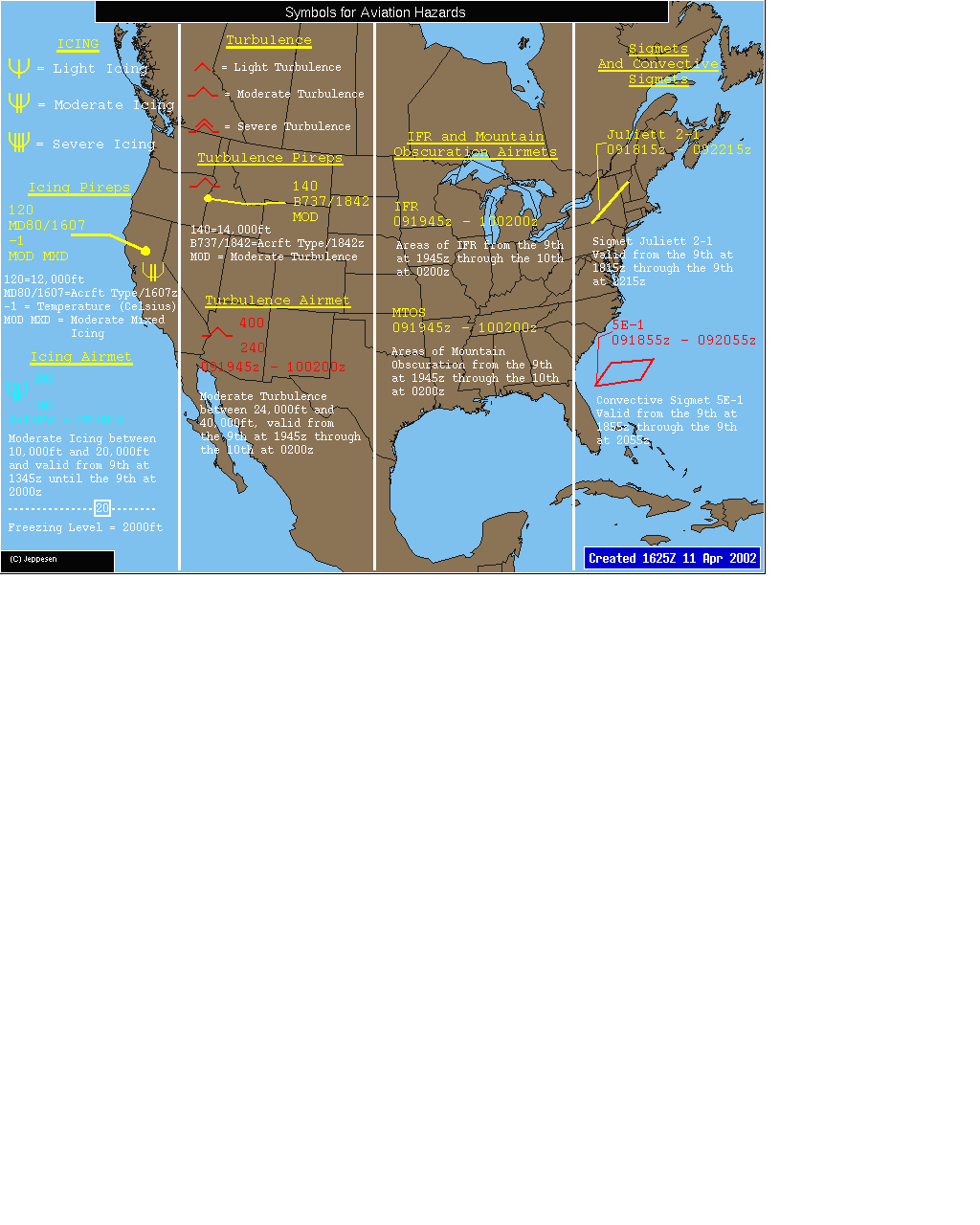 JetPlan.com US Airment and Sigmet